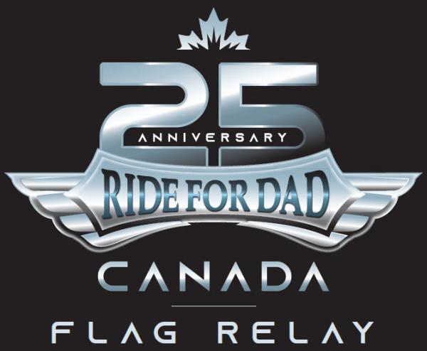 Ride For Dad 25th Anniversary Flag Relay - Ride For Dad